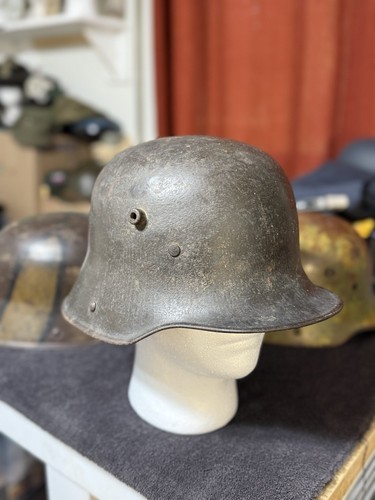 Original WW1 Imperial German Helmet Shell *extra large* (TJ68) | eBay