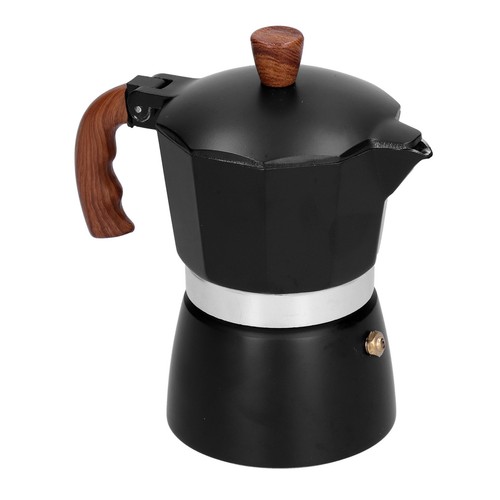(300ml 6 Cups)Aluminum Alloy Pot Portable Coffee Pot With Heat ...