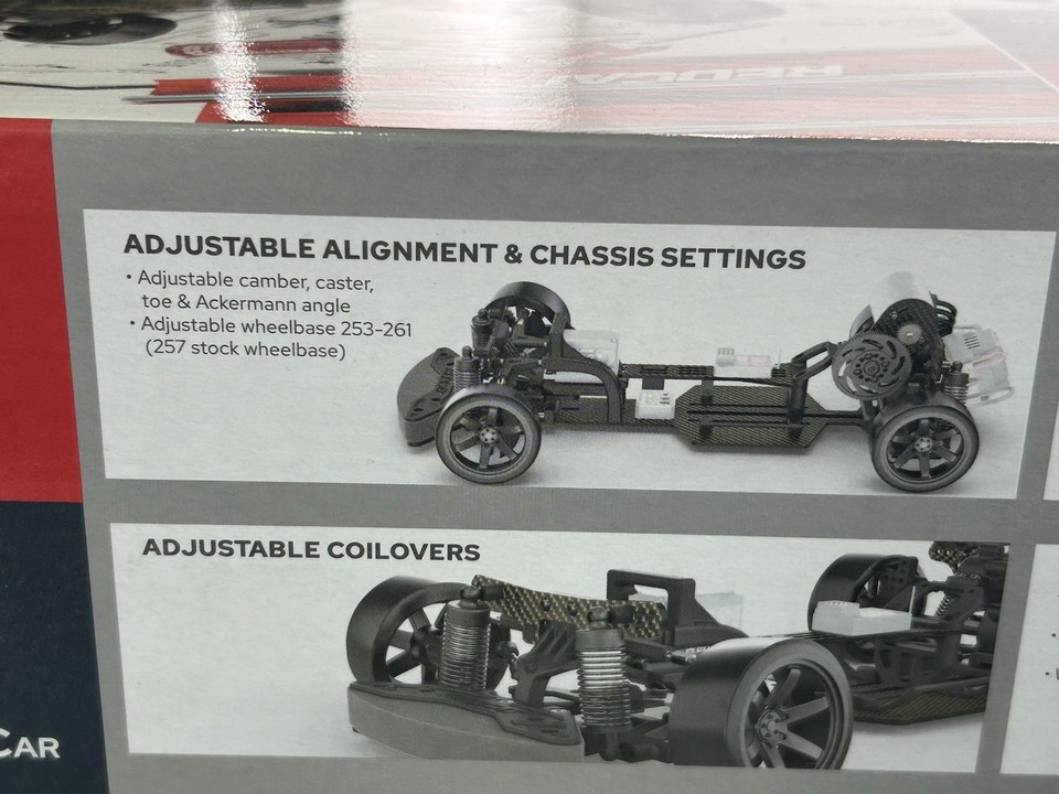 Redcat Racing RDS 1/10 Builders Kit Drift car Carbon Fiber Chassis ...