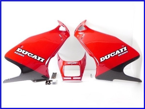 DUCATI 1991 900SS CUCCIORO Carbon Upper Fairing & Carbon Under Fairing ...