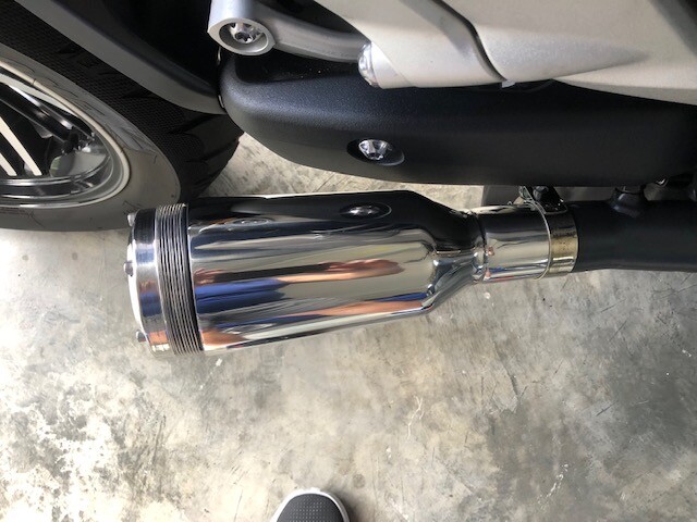 2020-2023 Triumph Rocket 3 R-GT exhaust XB08 Extremeblaster Tunable ...