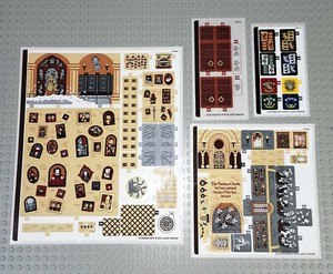 LEGO 71043 Harry Potter Schloss Hogwarts Castle - STICKER / AUFKLEBER ...