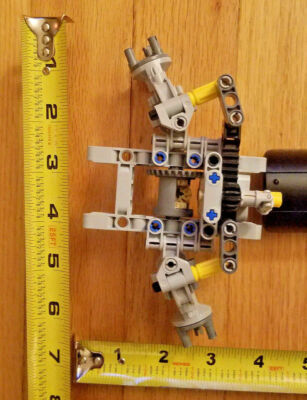 LEGO Technic Solid Long Frame Front Wheel Drive with Steering Axle ...