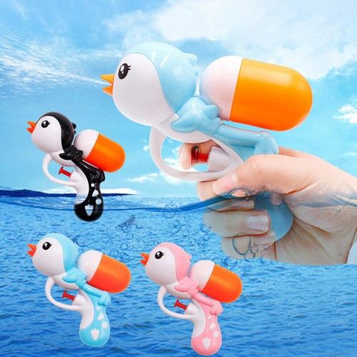 Cartoon Penguin Hippo Duck Water Sprayer Blasting Toy Summer Play Pool ...
