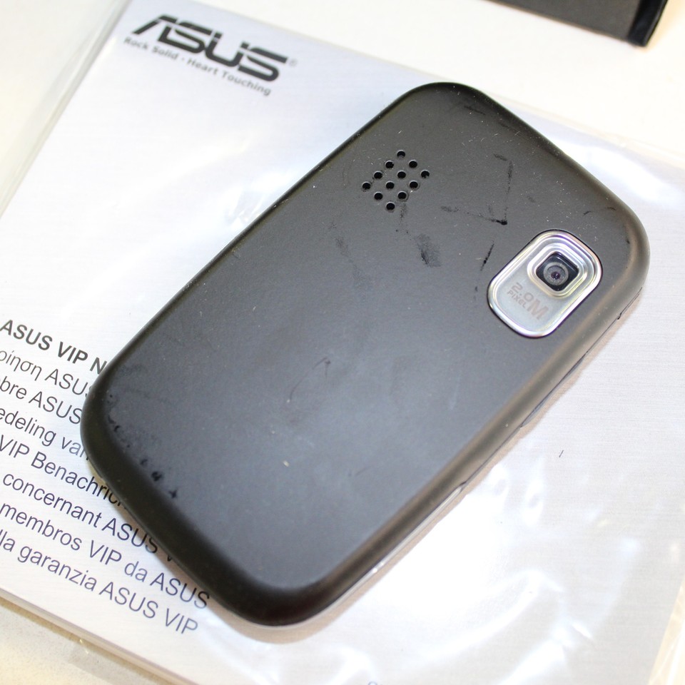 Rare Vintage ASUS P552W TIM Smartphone Windows Mobile 2008 Black In Box ...