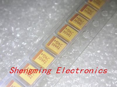 100PCS 3528 SMD tantalum capacitor 16V 10UF 106C 10% B-type | eBay