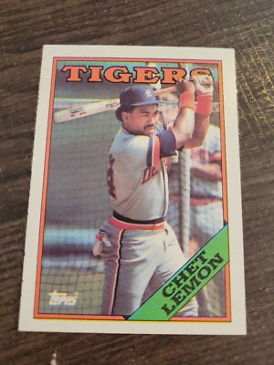 Chet Lemon #366 1988 Topps Baseball Card | eBay