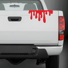 Blood Dripping Decal Stickers Car Tumbler Wall JDM Bleeding Window 22 ...