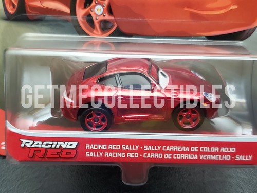 DISNEY PIXAR CARS 15th ANNIVERSARY RACING RED SALLY METAL 2021 SAVE 6% ...