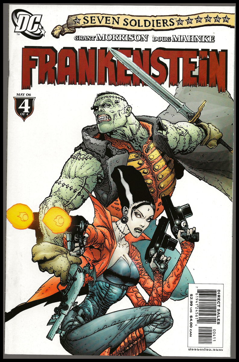 Bride Of Frankenstein Creature Commandos Comic