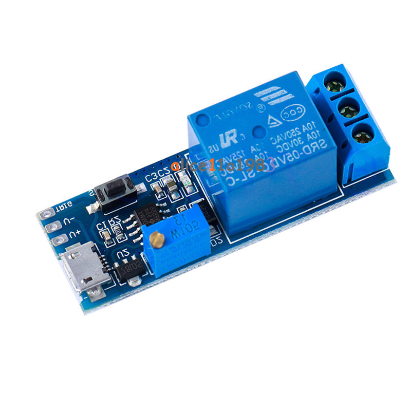 5V -30V Micro USB Power Delay relay Timer control module Trigger delay ...