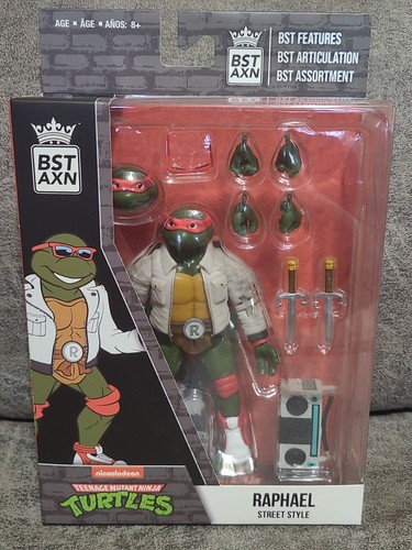 TMNT Raphael Street Style The Loyal Subjects BST AXN Figure 2022 NIB ...
