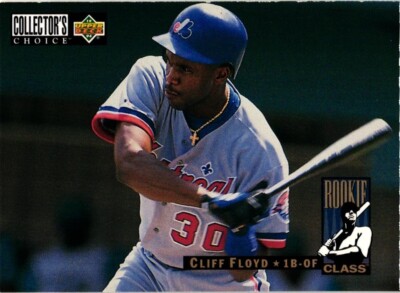 Cliff Floyd 1994 Upper Deck Collector’s Choice #7 Rookie Class RC Expos ...