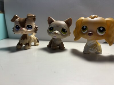 LPS RARE collie, husky, cocker spaniel | eBay