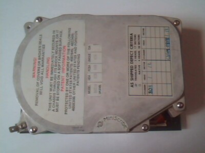 Hard Disk Drive Miniscribe 8051A 02B 04B 03A NXX | eBay