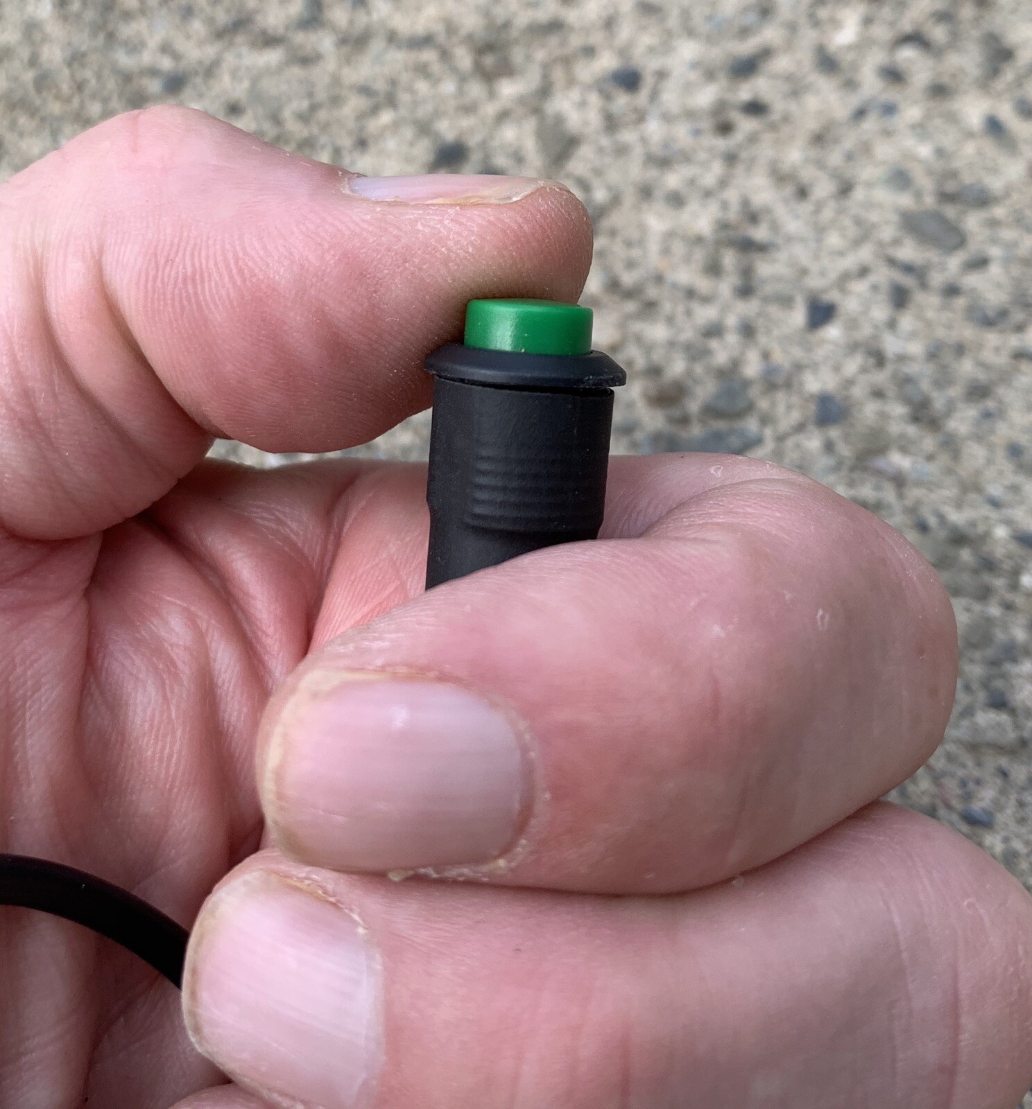 W2ENY PTT momentary hand switch (1/8" plug) (3 ft) fits my MIC/PTT ...