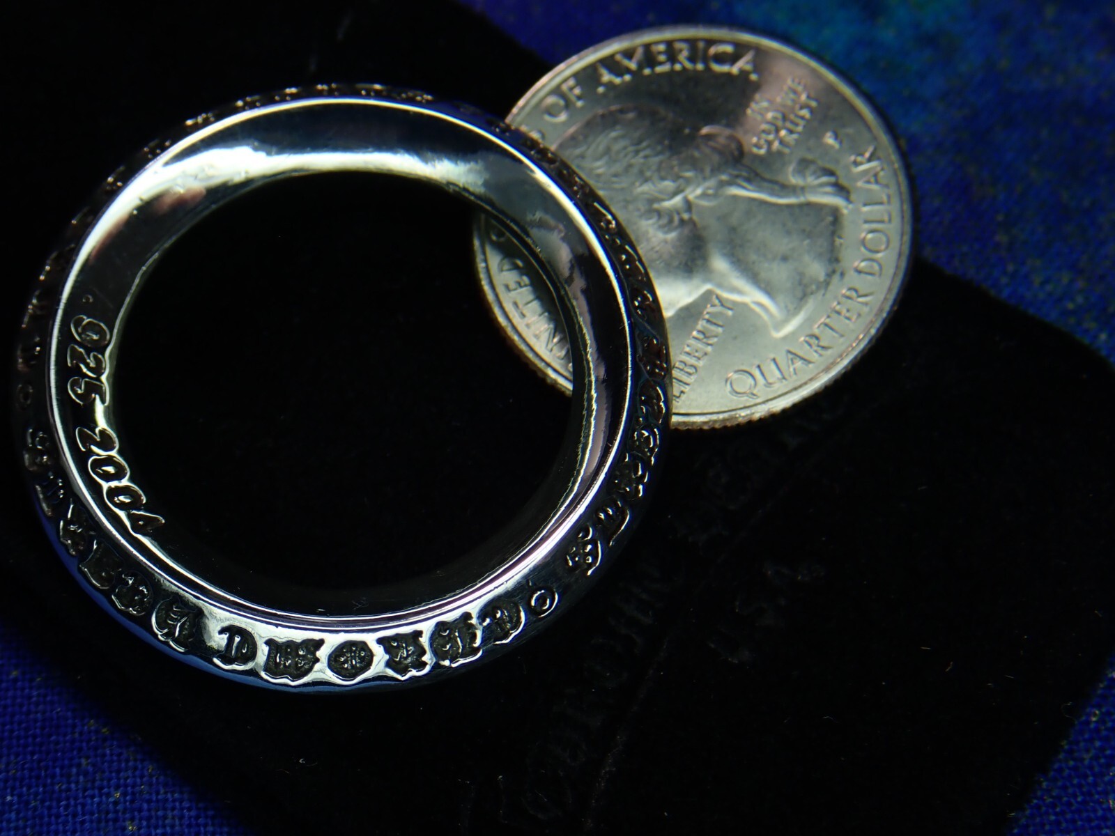 14.7 Grams Authentic Chrome Hearts Round Sterling Sil… - Gem