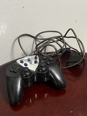 LOT Playstation 2 PS2 INTEC Turbo Shock Controller AND 8GB Memory Card ...