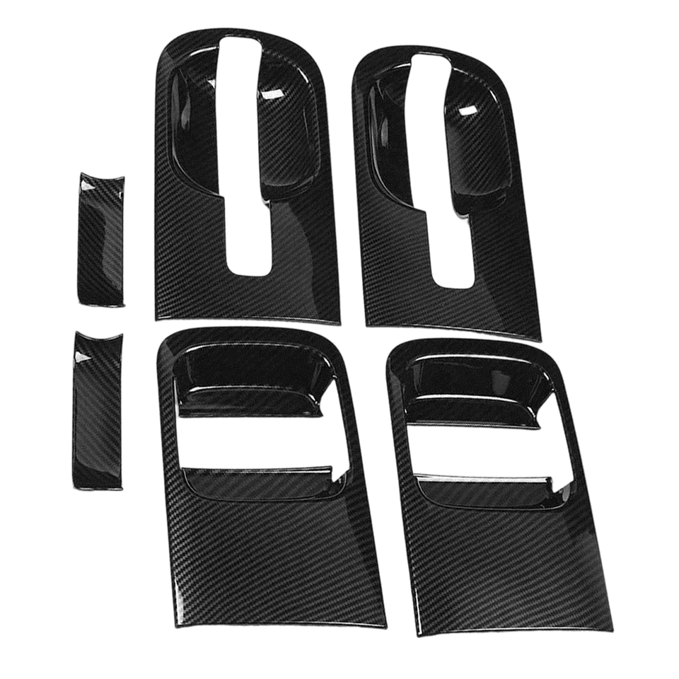 Car Exterior Trim Door Handle Cover Scratch Protection Sporty ...