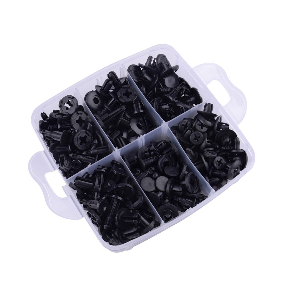 725pcs Car Trim Fastener Clips Push Rivets Retainer Door Screw Panel ...