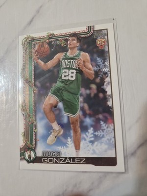 2025-26 Topps Basketball Hugo Gonzalez #228 RC Boston Celtics | eBay