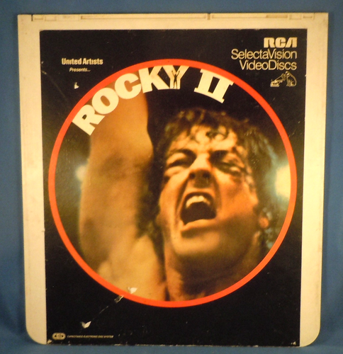 RCA CED VIDEODISC! - ROCKY II with Sylvester Stallone | eBay