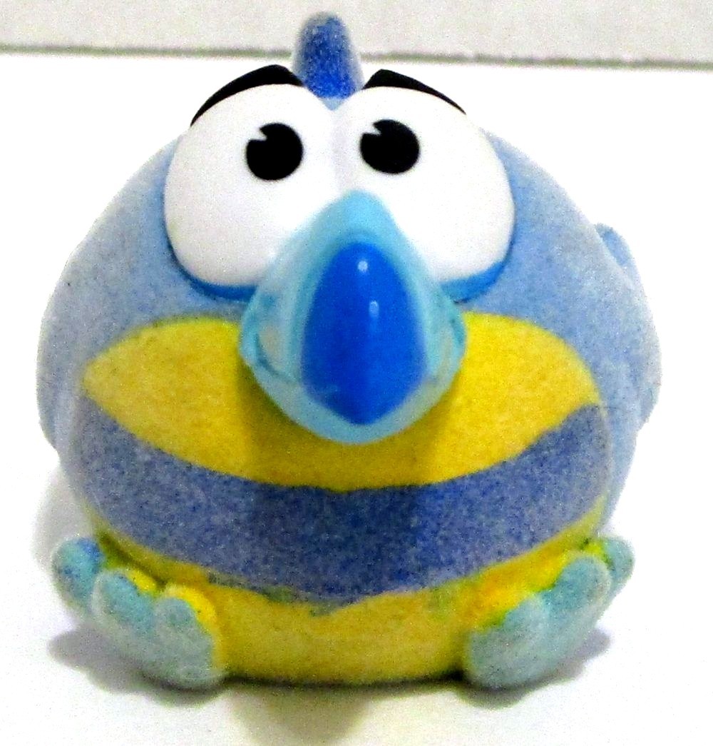 KooKoo Birds Series 1 Collectible Blue-Nosed, Yellow-Striped Dooselfink ...