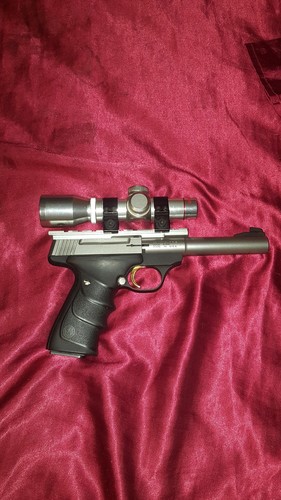 Weigand Buckmark Micro Bullseye Plus Camper Scope Mount. Silver for ...