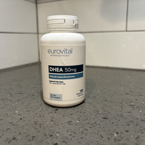 Eurovital DHEA 50mg 180 Vegetarian Capsules Exp 06/25 | eBay