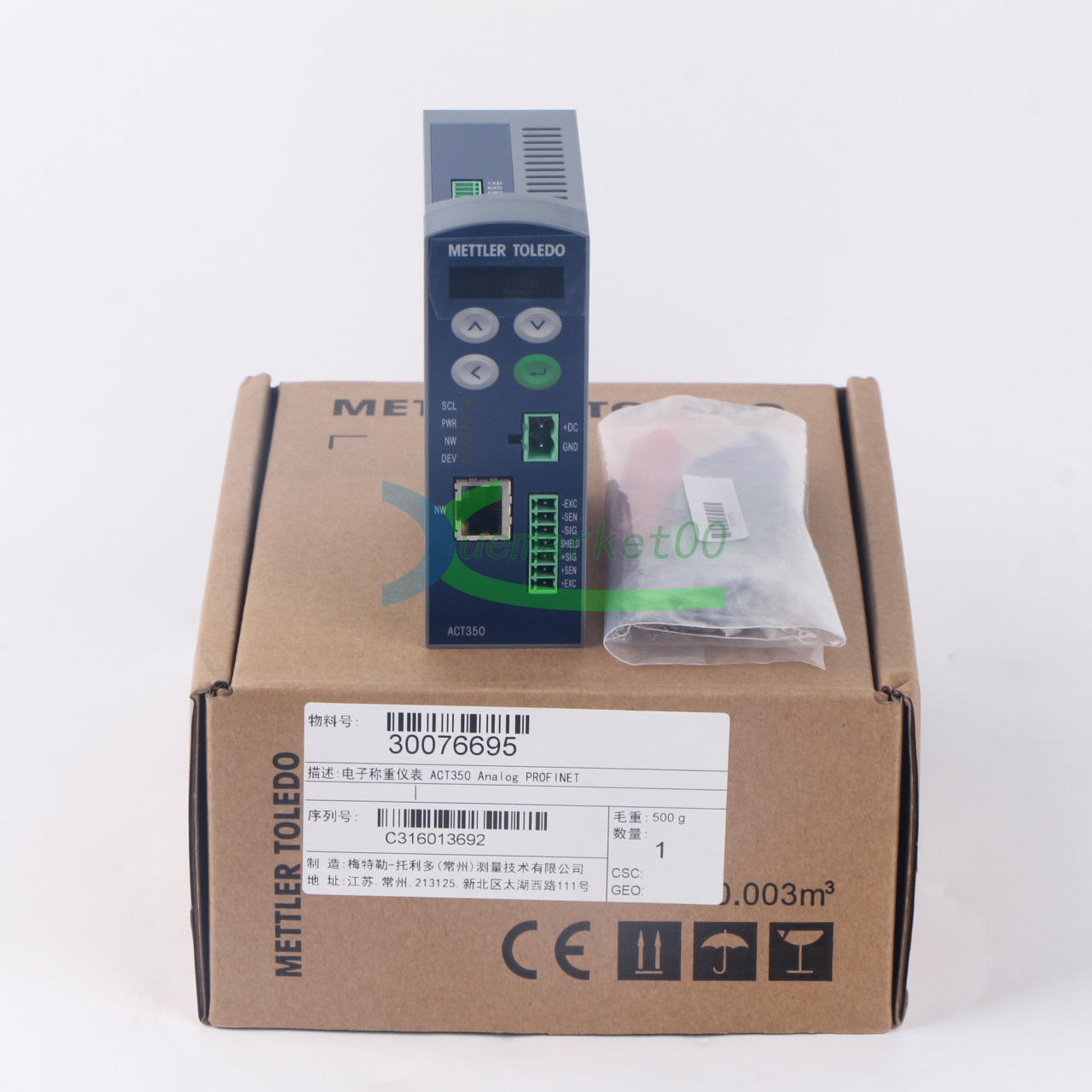 1PC New Mettler Toledo ACT350 Weighing Controller ACT350 DIN PRNT ...