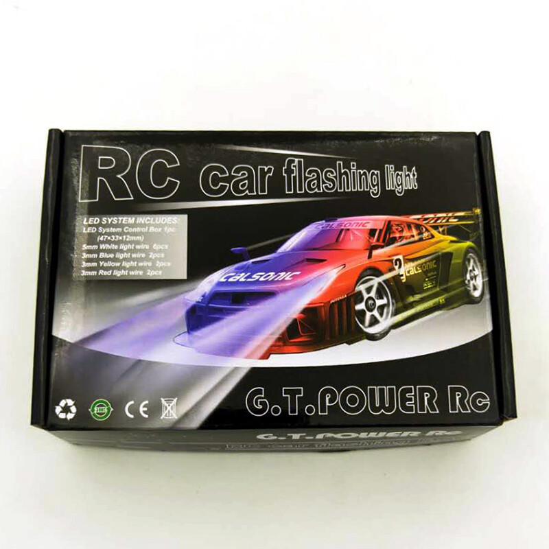 GT POWER 12 LEDs Flashing Strobe Light Control System for RC Car | eBay