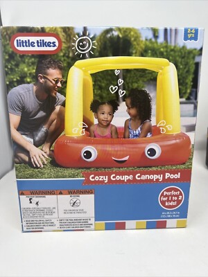 Little Tikes Cozy Coupe Canopy Pool NEW NIB AGES 2-6, For 1-2 Kids | eBay