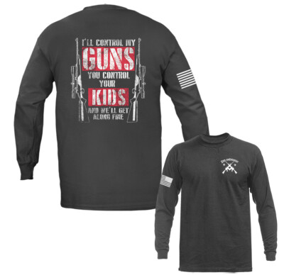 Gun Control 2nd Amendment Constitution Gun Patriot Patriotic Long ...