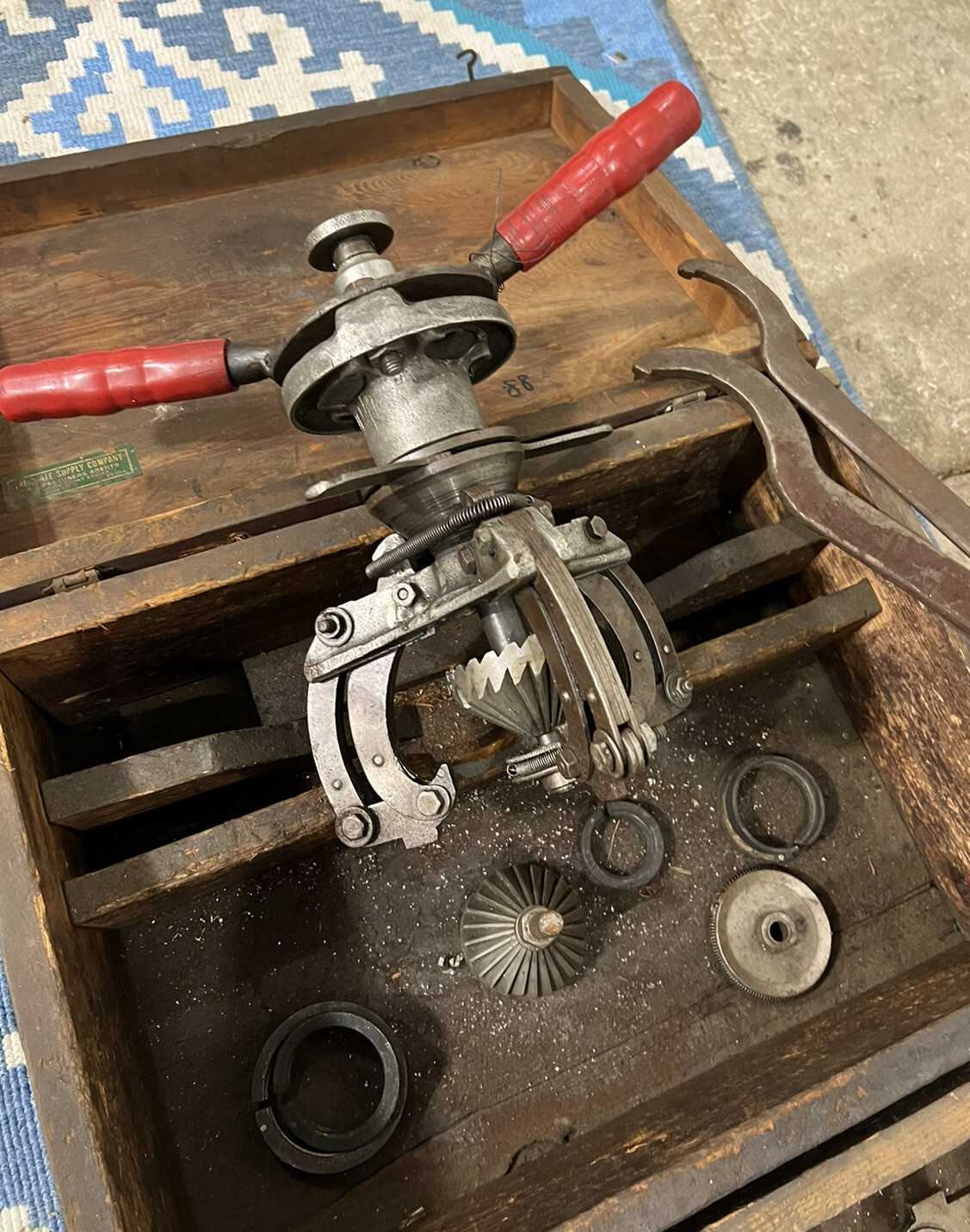 Norton Machine Works Jiffy Sanitary Refacing Tools For Bevel Seat ...