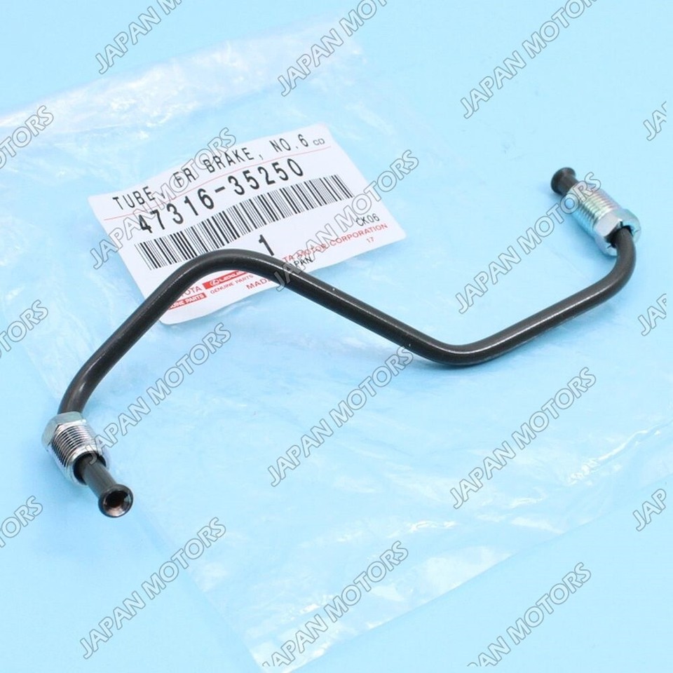Genuine OEM Toyota 1996-2002 4Runner Front Brake Tube Hose No. 6 47316 ...