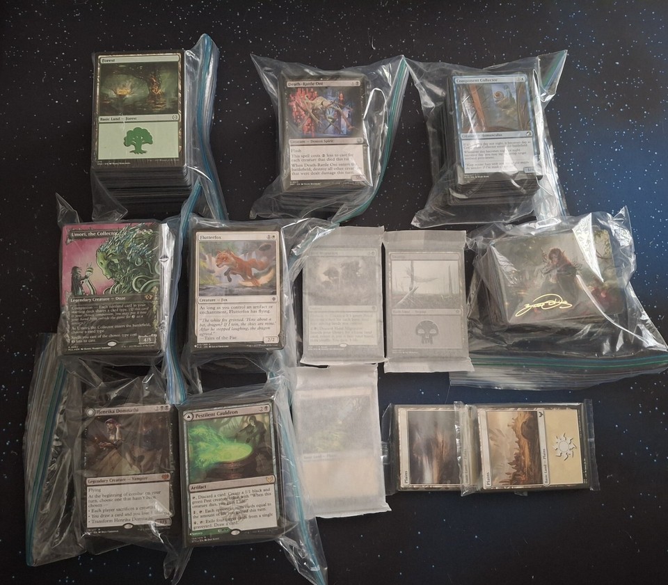 MTG HUGE COLLECTION Lot of 2100+ Modern Cards (240+ Rare) & 4 Empty ...