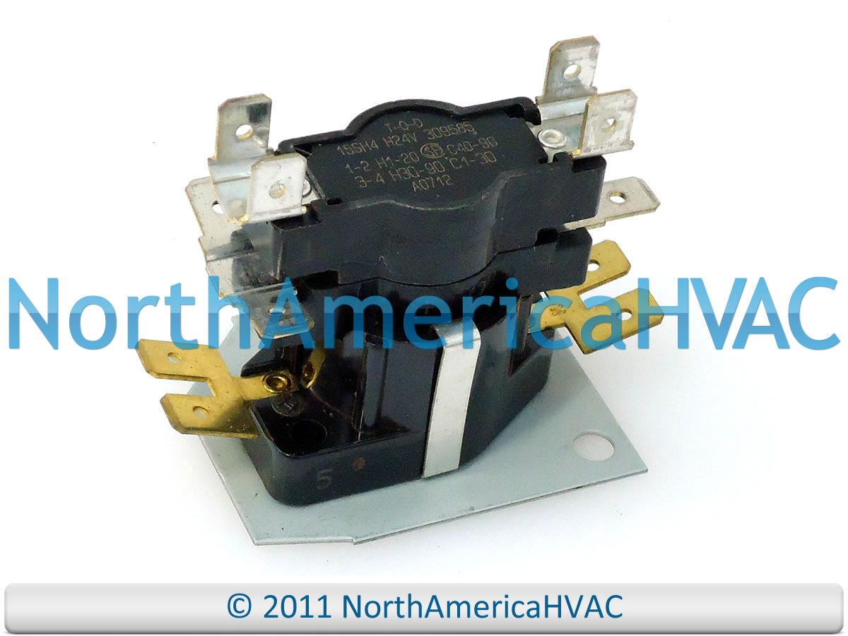 Rheem Ruud 8 10 12 KW Furnace Heat Sequencer Relay 425079 425046 425050 ...