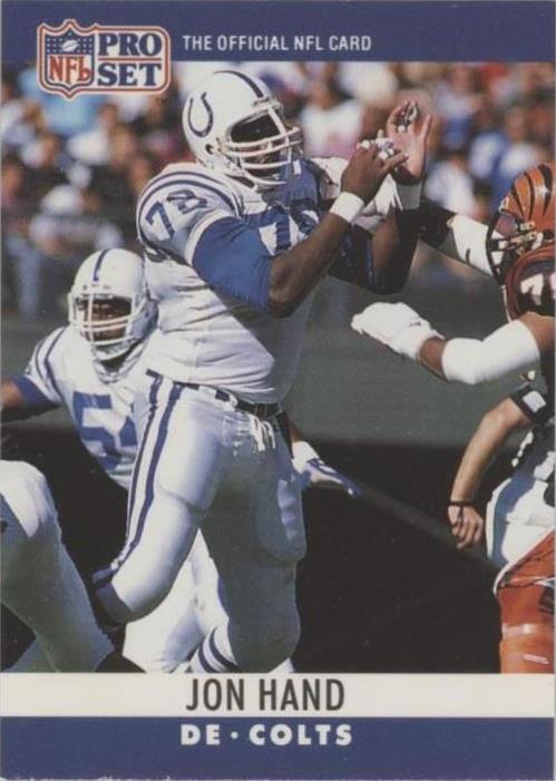 1990 Pro Set FACT Cincinnati - Jon Hand #132 for sale online | eBay