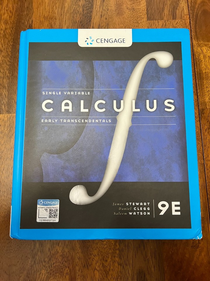 Single Variable Calculus : Early Transcendentals by Daniel K. Clegg ...