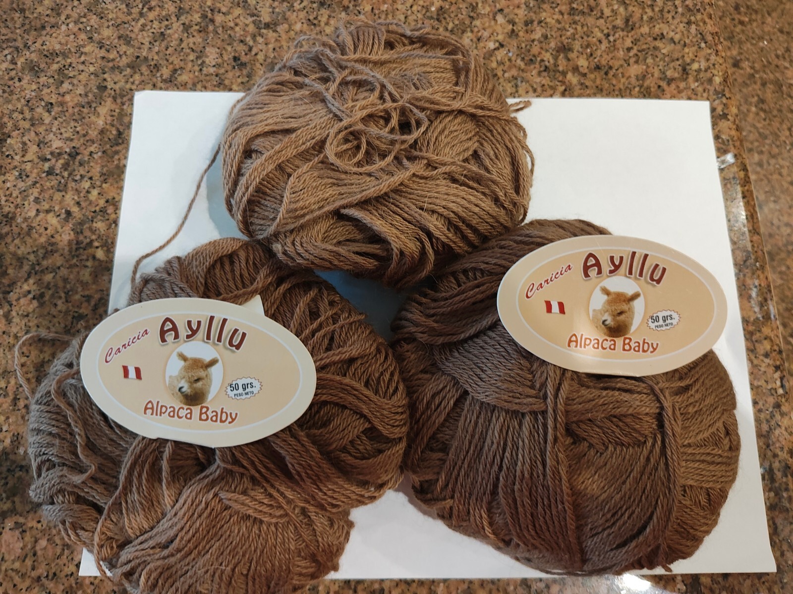 NEW AYLLO BABY ALPACA yarn, 125 grams, NEW FROM PERU | eBay