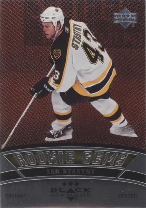 2006-07 Upper Deck Black Diamond - Rookie Gems Yan Stastny #150 Ruby ...