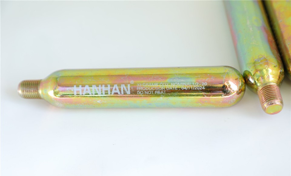HANHAN 4PCS/box 33g gram CO 2 Cylinder for Inflatable Life Jacket PFD ...