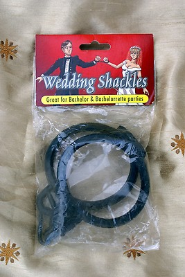 Bridal Bachelorette Party Wedding Shackles Rubber Packaged | eBay