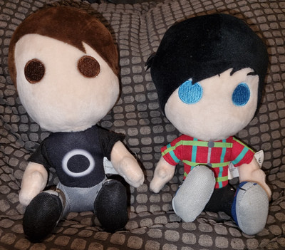 DAN AND PHIL PLUSHIES. RARE Collectable Official Merch | eBay UK