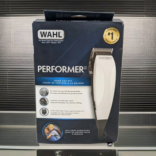 Wahl 20 Piece Performer Corded Clippers Haircutting Kit Model 3160 Used ...
