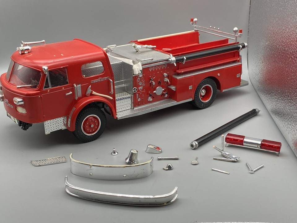 1/25 AMT American LaFrance Pumper Built Needs TLC Pretty Decent Build ...