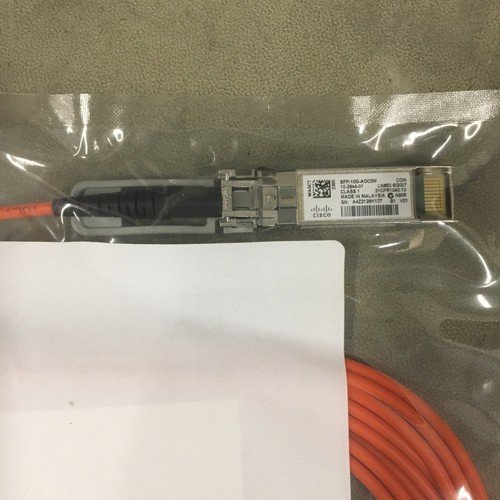 NEW SEALED GENUINE CISCO SFP-10G-AOC5M - 10GBASE Active Optical Cable ...
