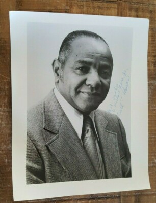 Signed & Inscribed Carl T. Rowan Photo - Black & White (8" x 10") | eBay