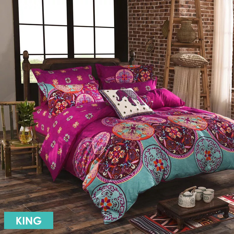 All Size Ultra Soft Doona Quilt Duvet Doona Cover Set or 4pc Fitted ...