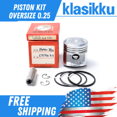 Fit For Honda XL100 1976-1977 CB100 K3 CB100N (1978-87) Piston Kit ...